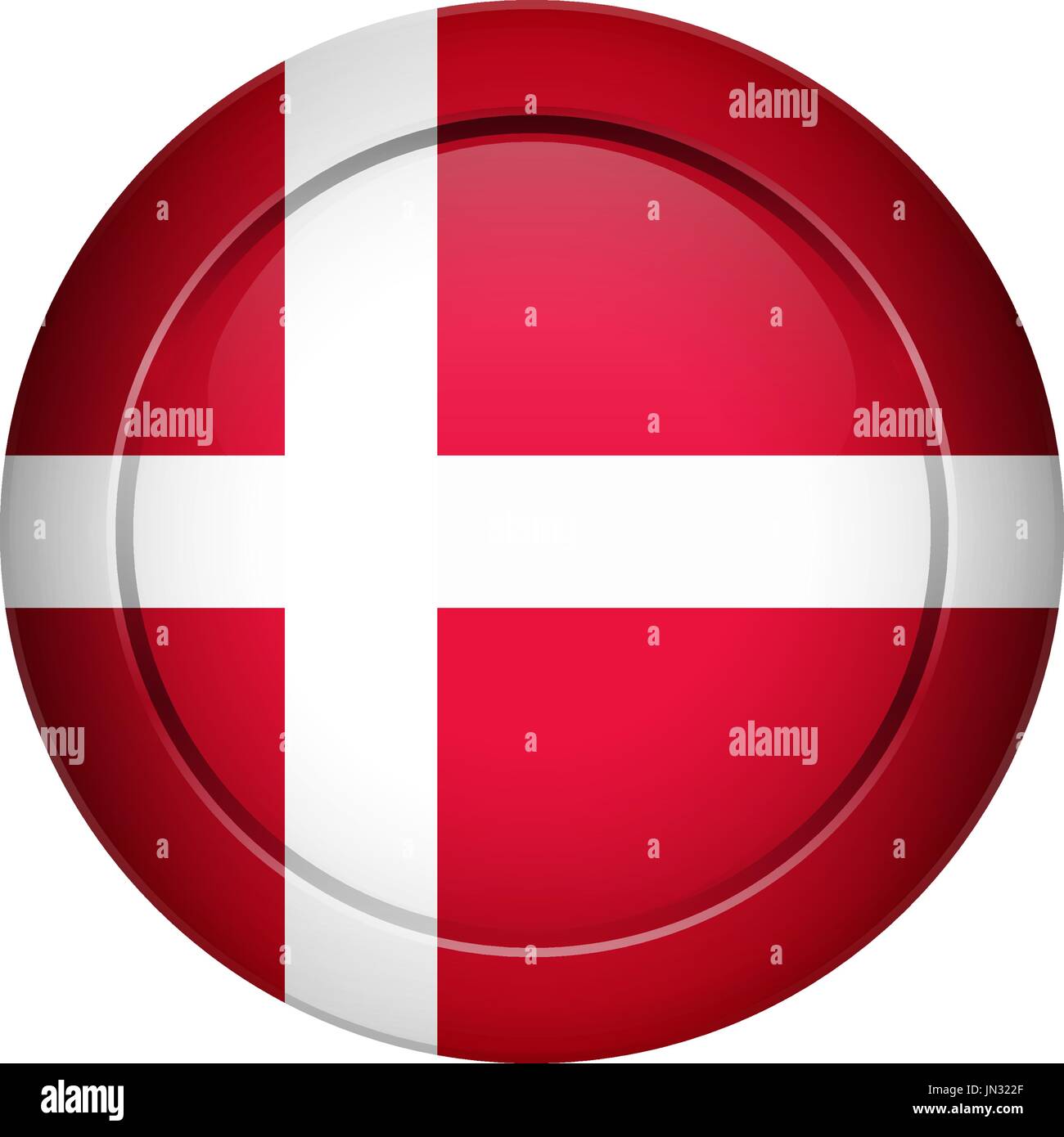 Danish flag Stock Vector Images - Alamy