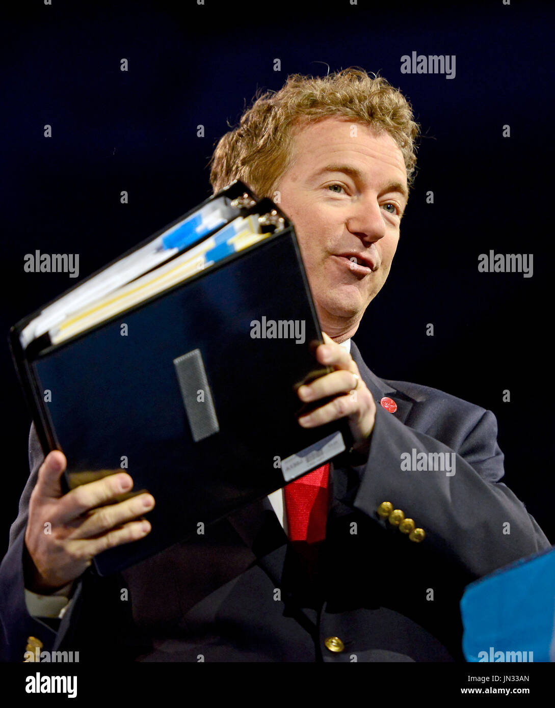 United States Senator Rand Paul (Republican of Kentucky) shows off the ...