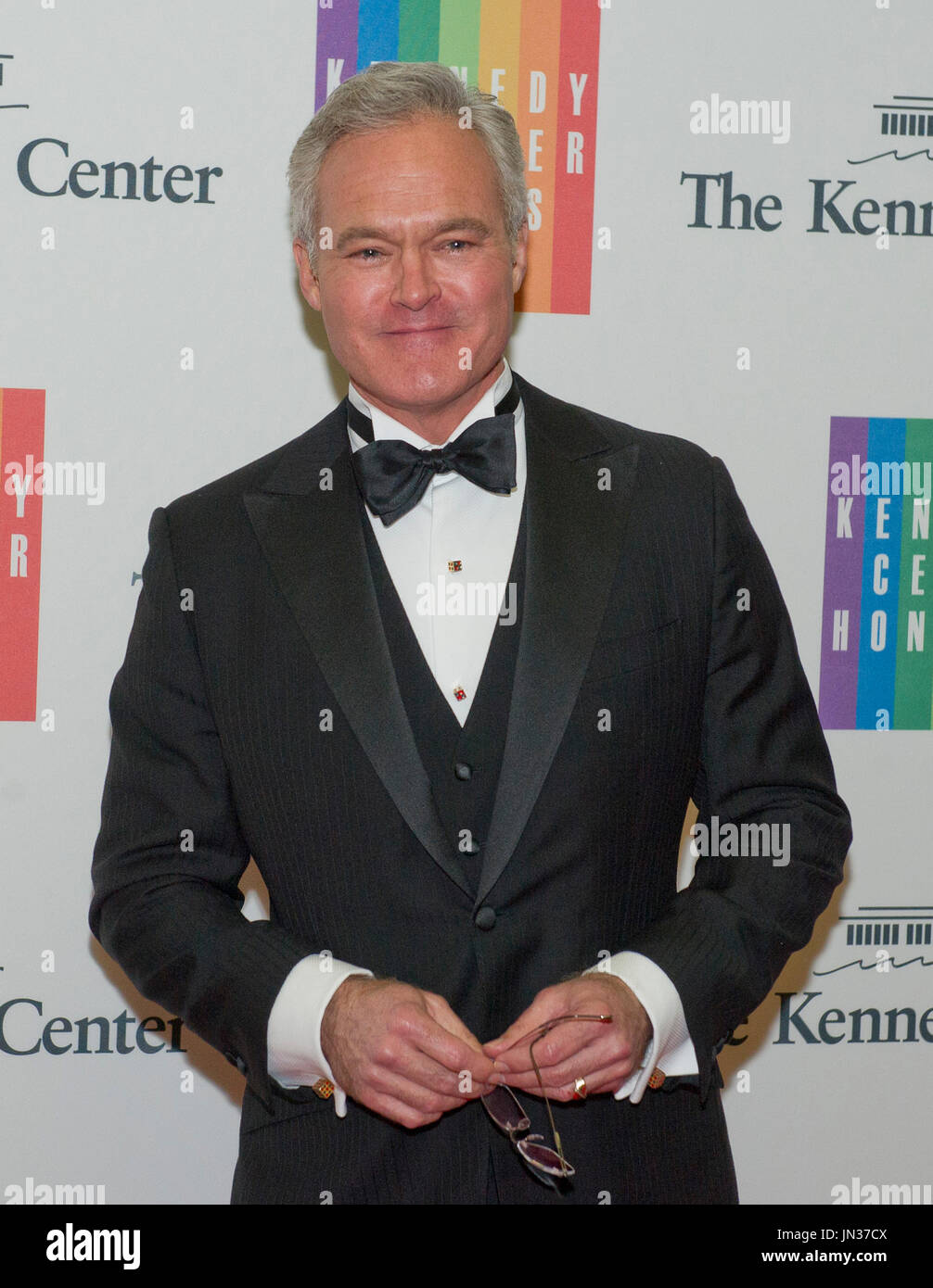 Scott Pelley arrives for the formal Artist's Dinner honoring the ...