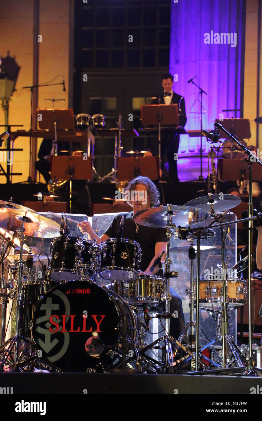 Band Silly live performance at Classic Open Air in Berlin Stock Photo ...