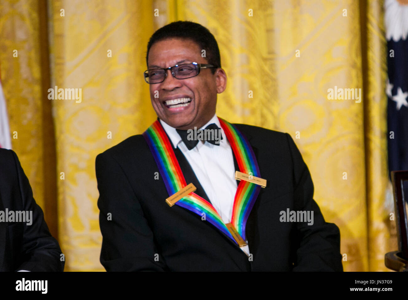 Kennedy Center Honoree Herbie Hancock attends a reception at the White ...
