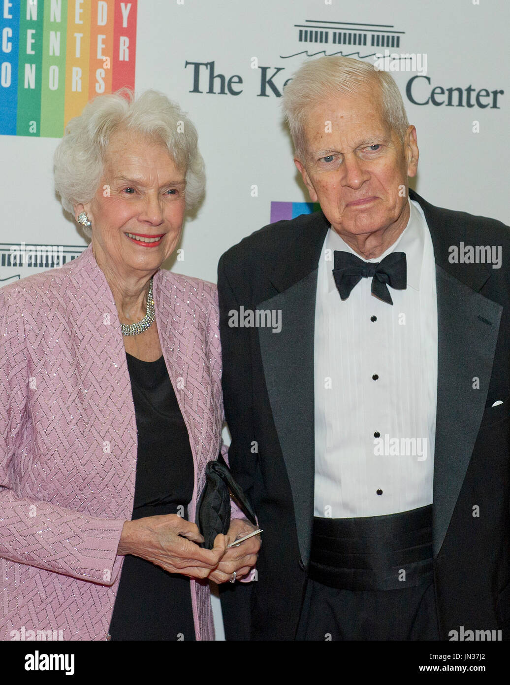 James H. Billington and his wife, Marjorie, arrive for the formal ...