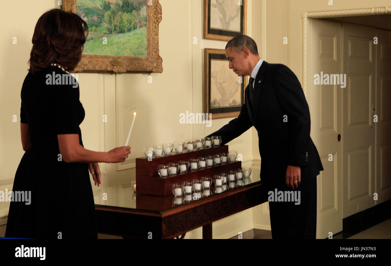 United States President Barack Obama and first lady Michelle Obama ...