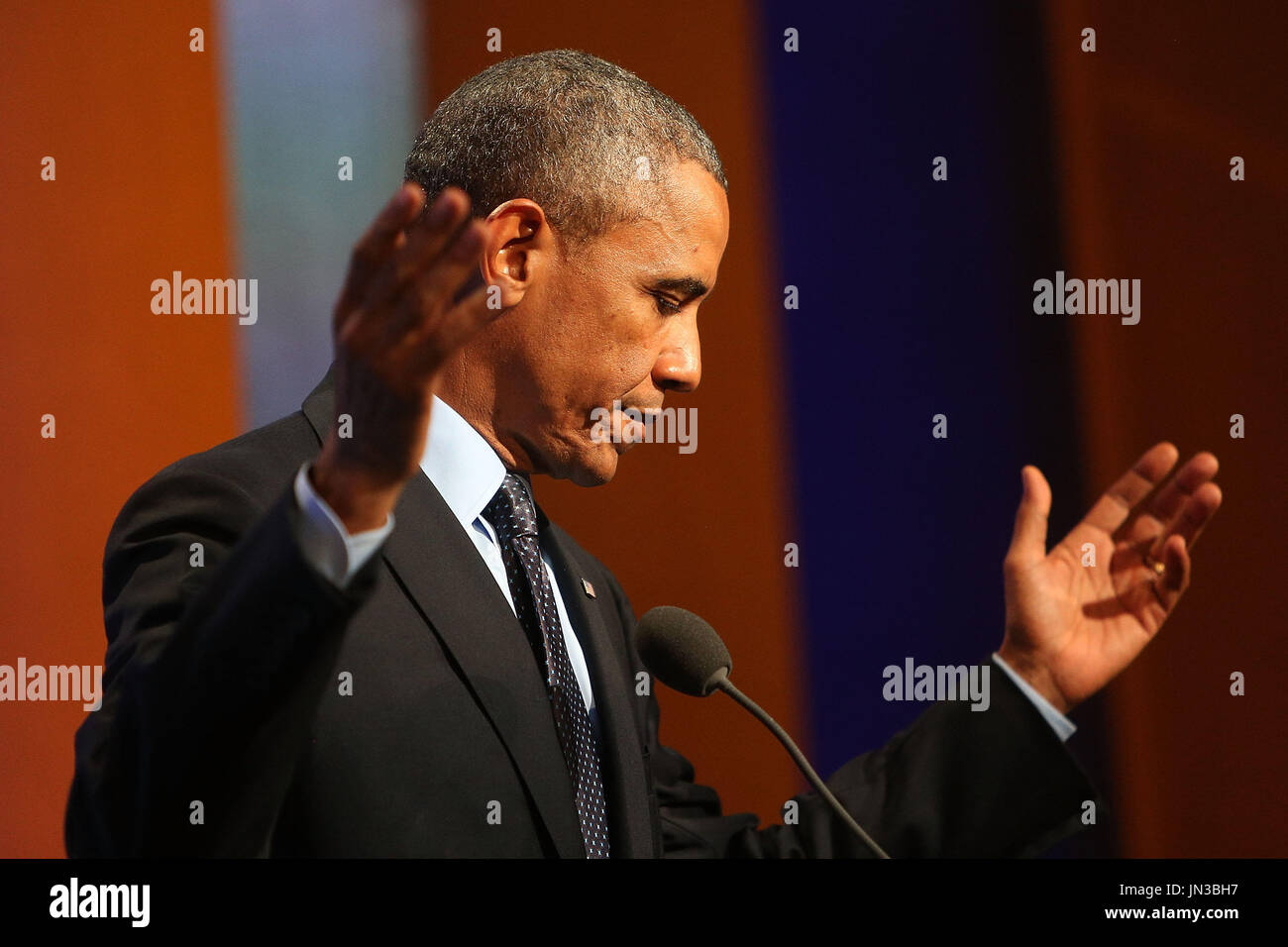 U.S. President Barack Obama, who is in New York City for the 69th ...