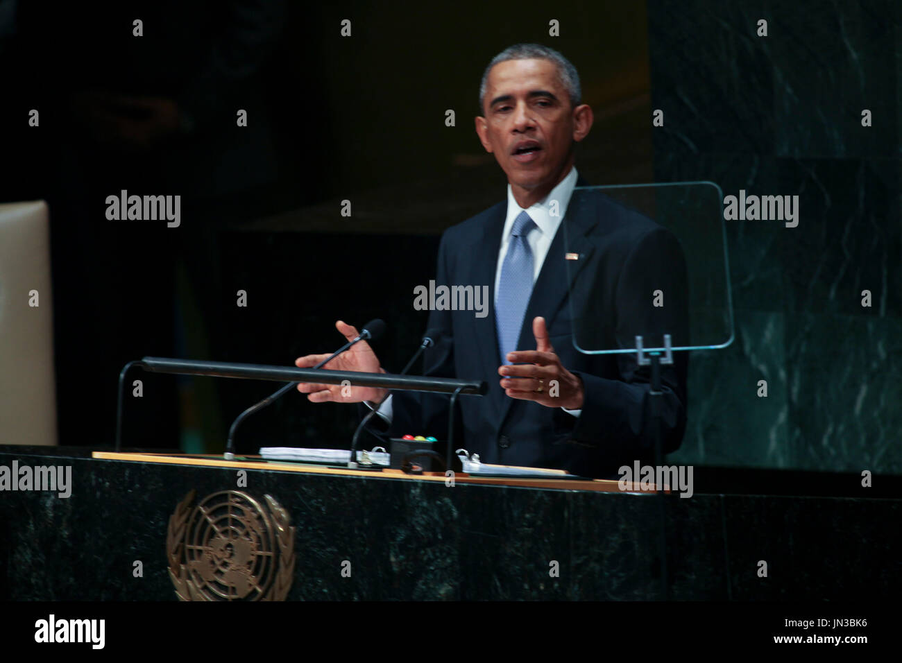 United States President Barack Obama addresses the United Nations 69th ...