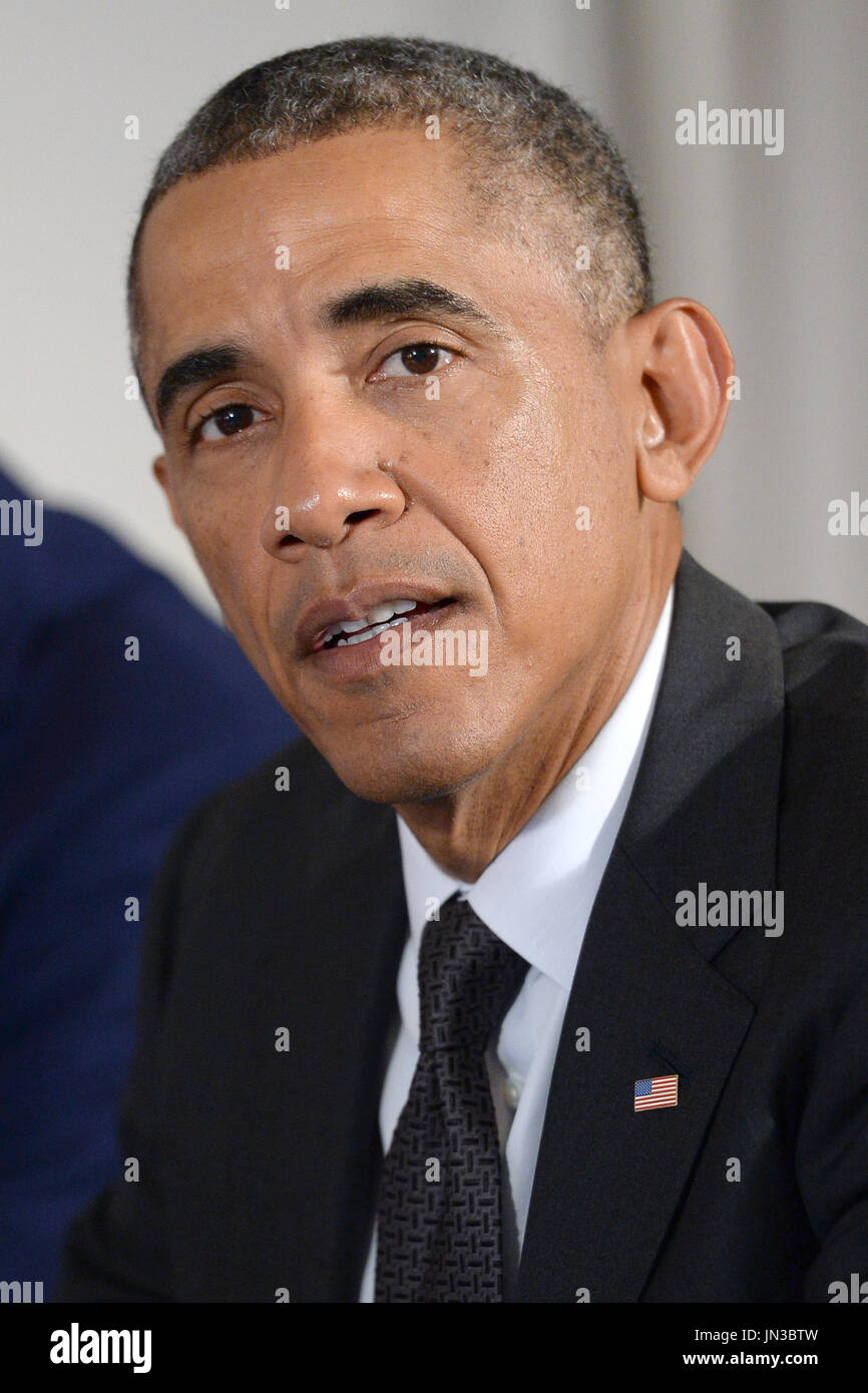 US President Barack Obama attends a Bilateral meeting with Ethiopian ...