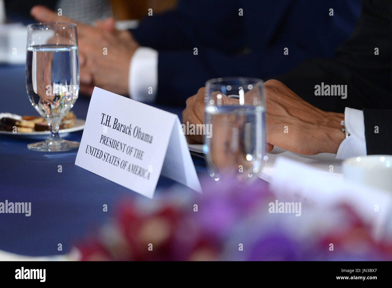 Obama With Champagne Glass