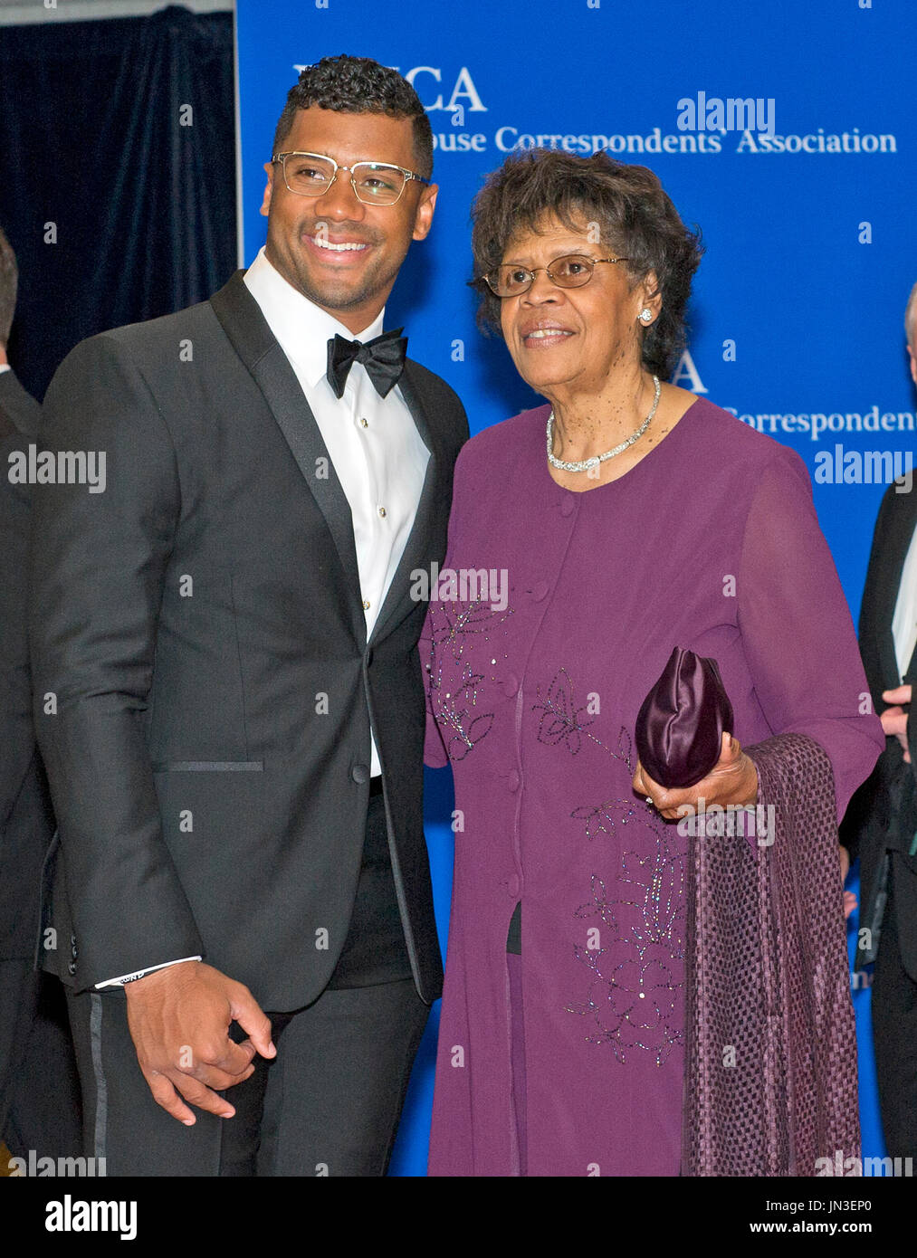 Seattle Seahawks quarterback Russell Wilson and his grandmother Carolyn ...