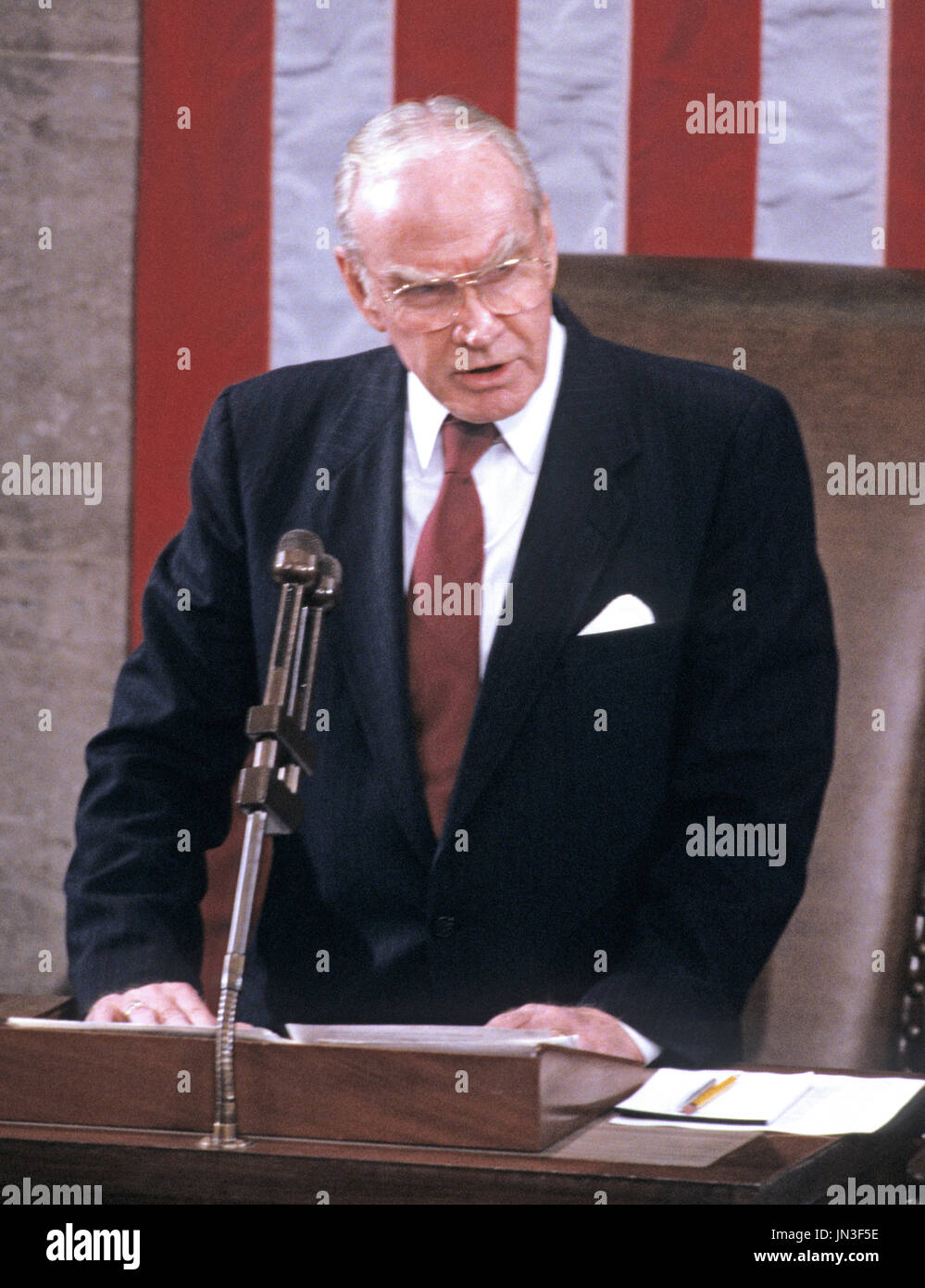 In this file photo dated January 3, 1989, the Speaker of the United ...