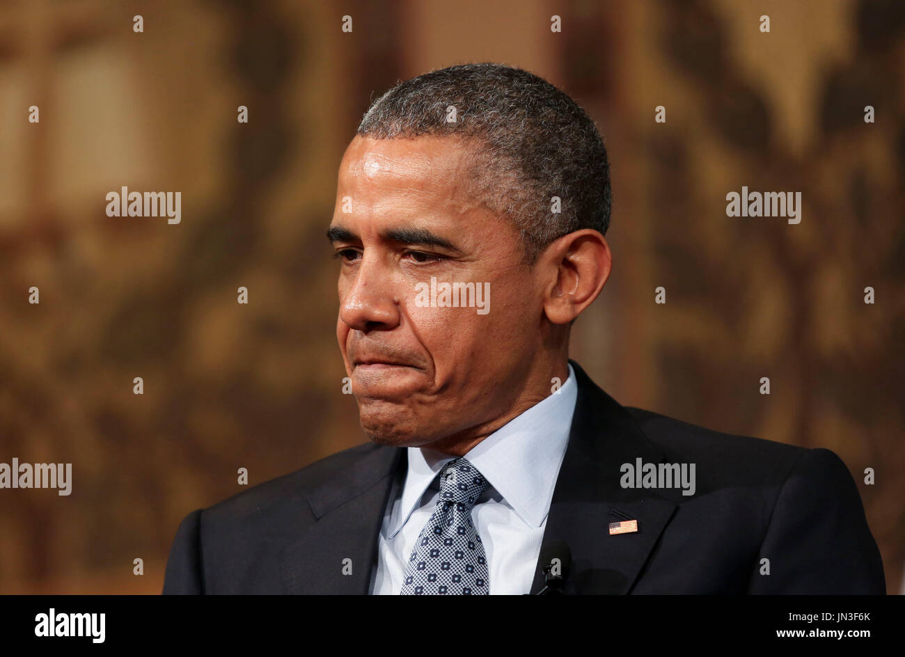 United States President Barack Obama participates in a panel discussion ...