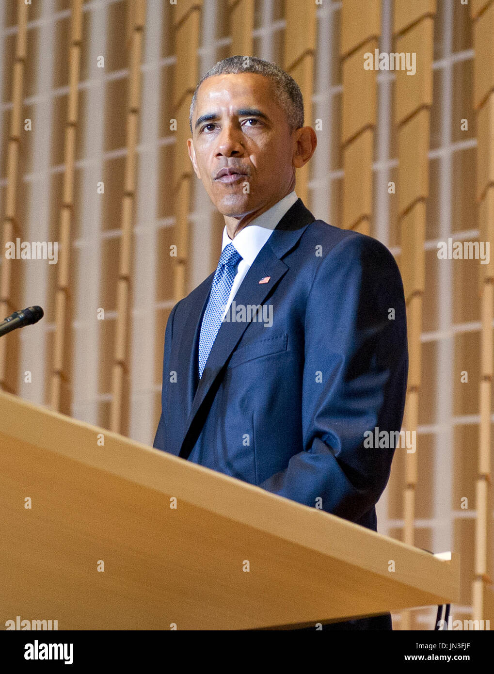 United States President Barack Obama visits Adas Israel Congregation in ...