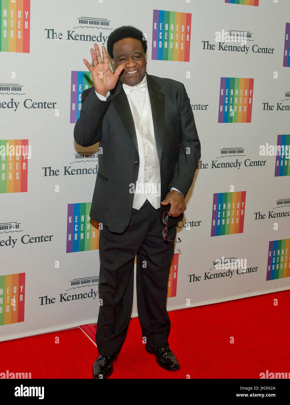 Al Green arrives for the formal Artist's Dinner honoring the recipients ...