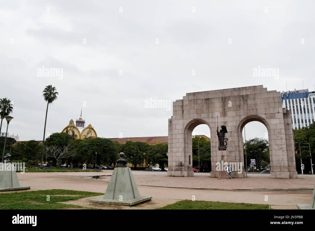 Monument of the redencao park hi-res stock photography and images - Alamy