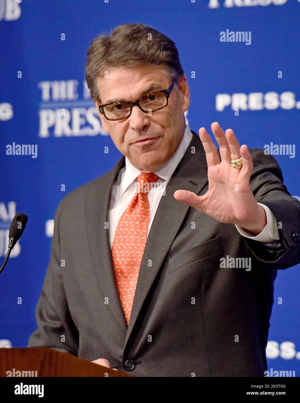 Former Governor Rick Perry (Republican of Texas), a candidate for the ...