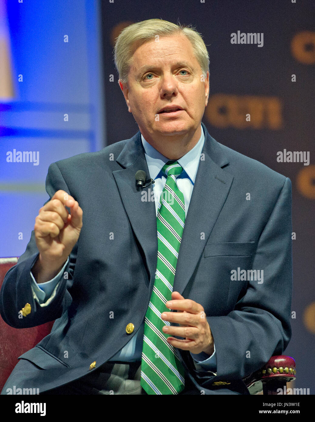 United States Senator Lindsey Graham (Republican of South Carolina), a ...