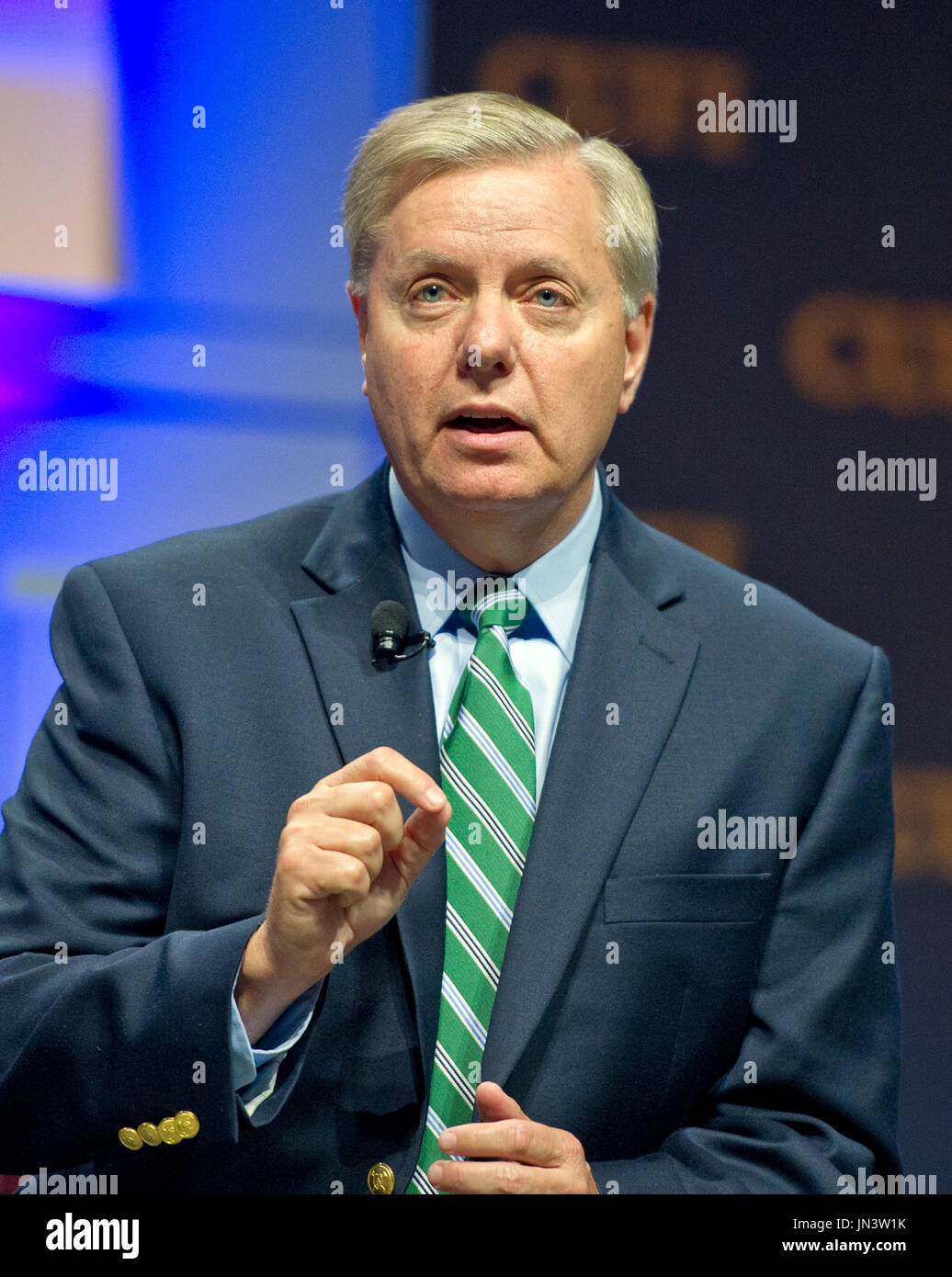 United States Senator Lindsey Graham (Republican of South Carolina), a ...