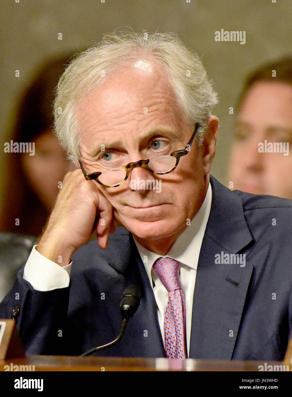 United States Senator Bob Corker (Republican of Tennessee), Chairman ...