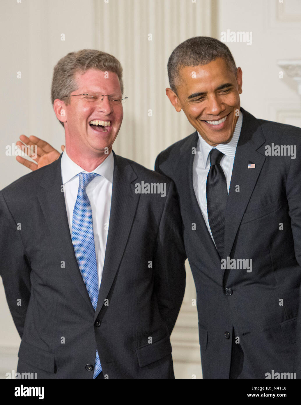 United States President Barack Obama, right, announces his nomination ...
