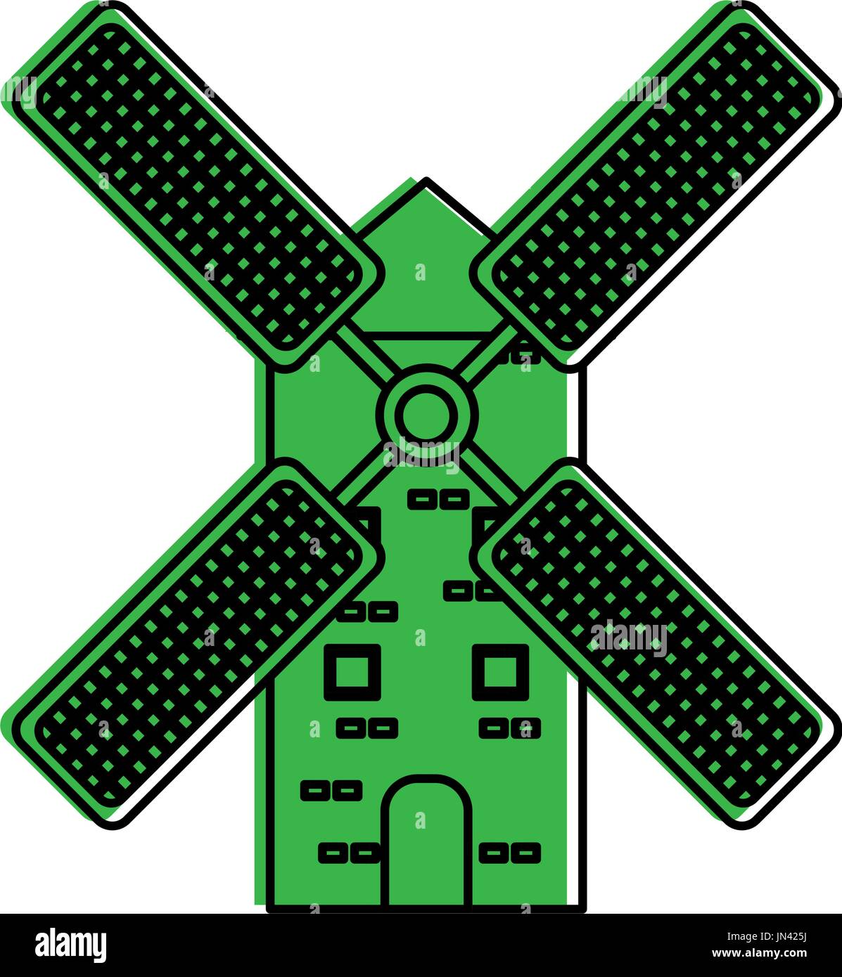 wind mill icon image Stock Vector Image & Art - Alamy