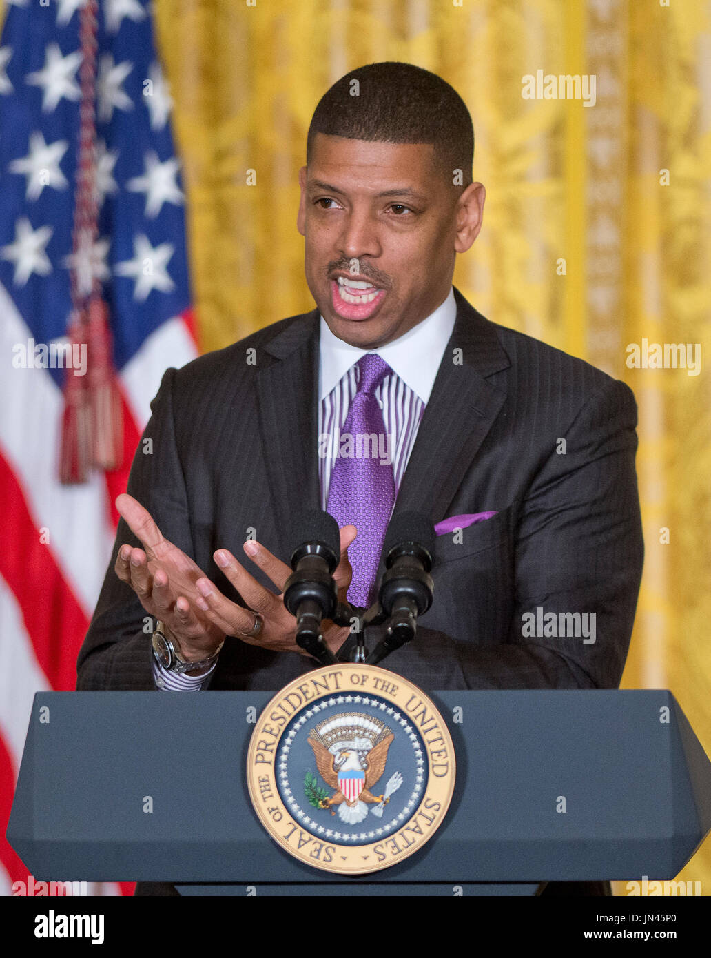 Mayor Kevin Johnson of Sacramento, California introduces United States ...