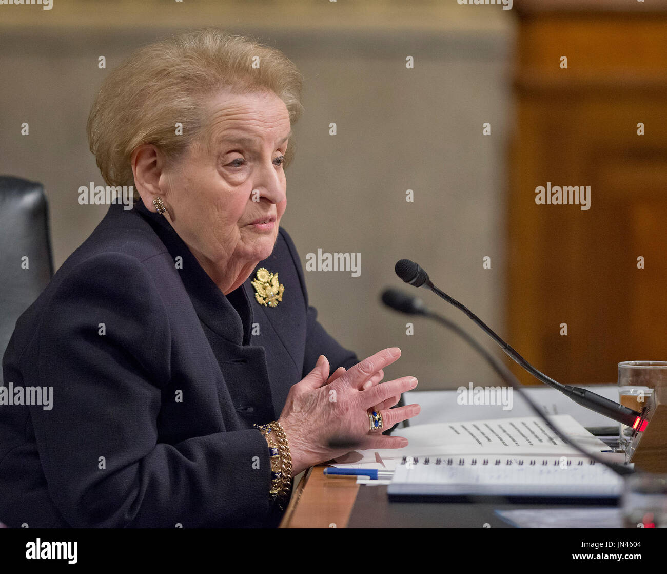Dr. Madeleine K. Albright, Chair, National Democratic Institute and ...