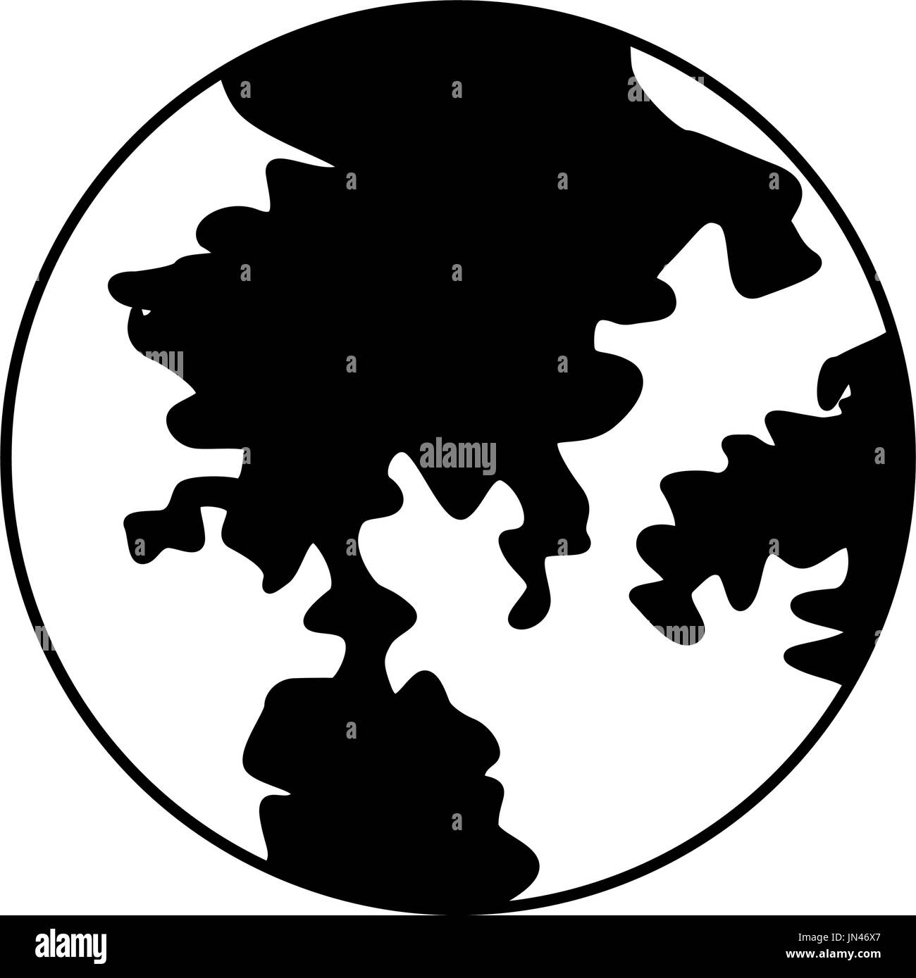 globe world earth map geography icon Stock Vector Image & Art - Alamy