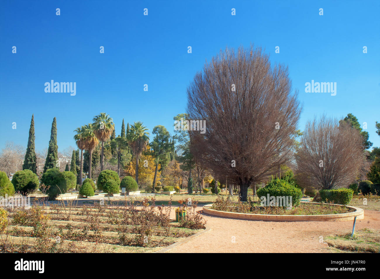 Eram garden, or Bagh-e Eram (Garden of Paradise) is a large garden with ...