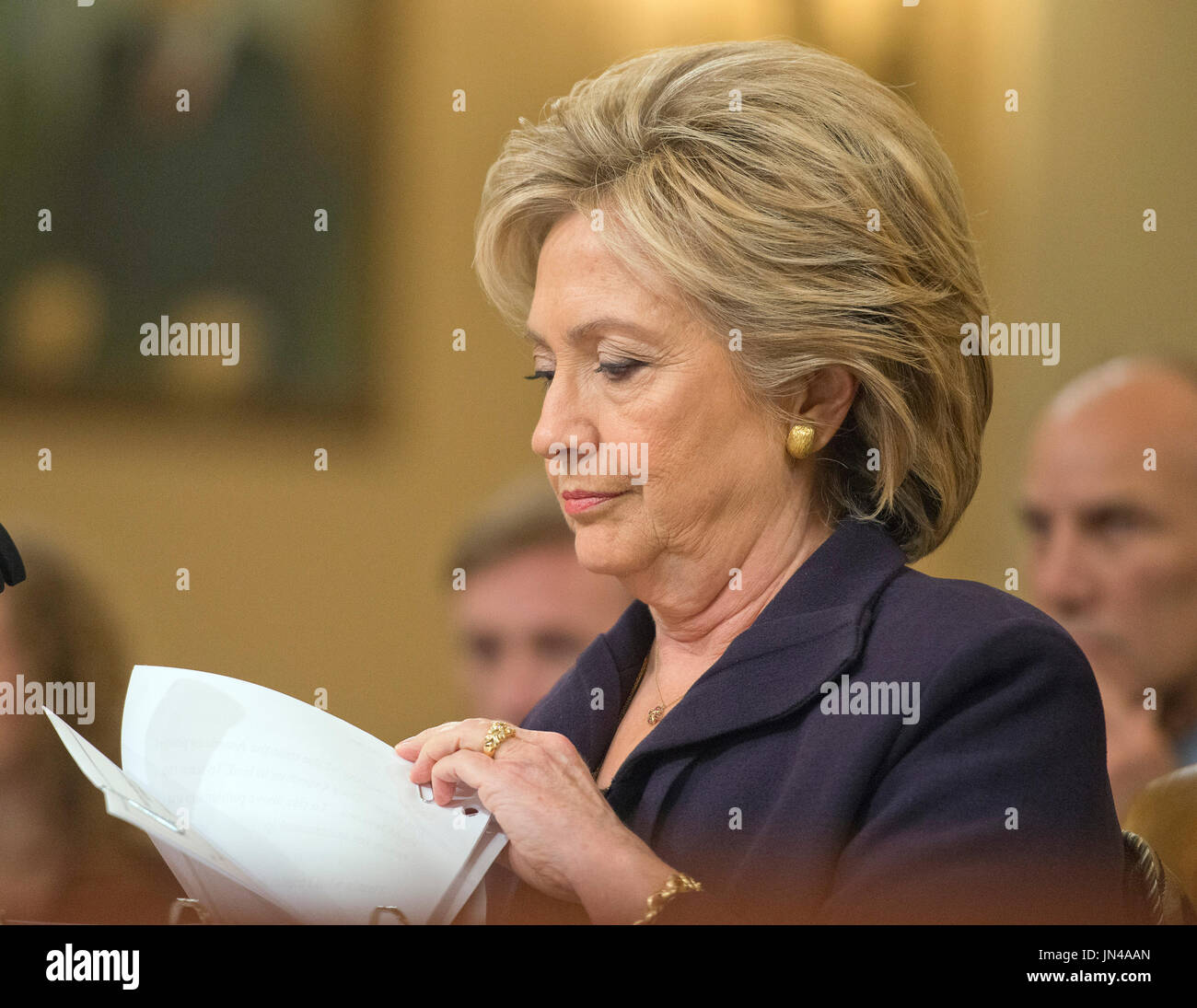 Former United States Secretary of State Hillary Rodham Clinton, a ...