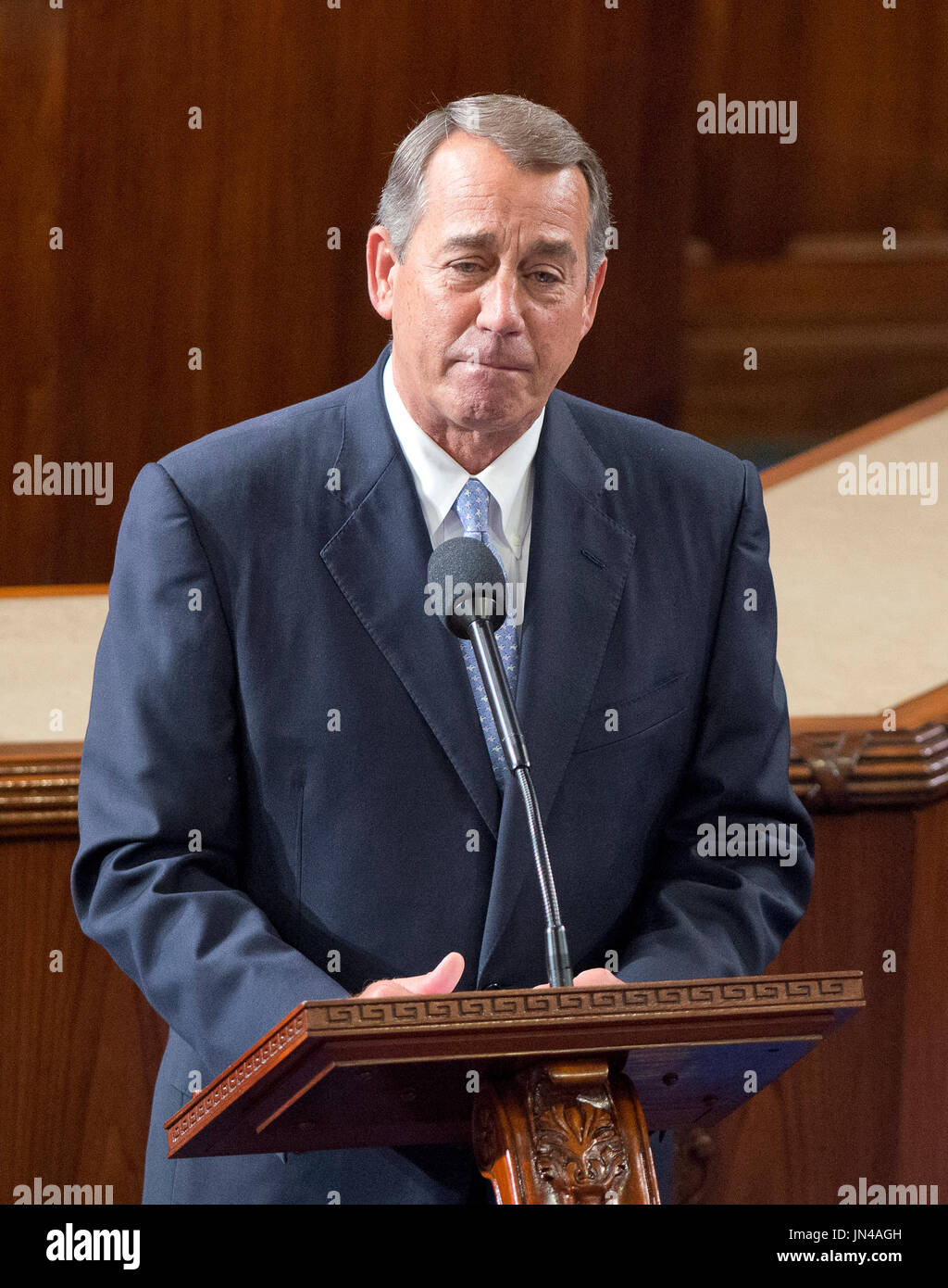 The Speaker of the United States House of Representatives John Boehner ...