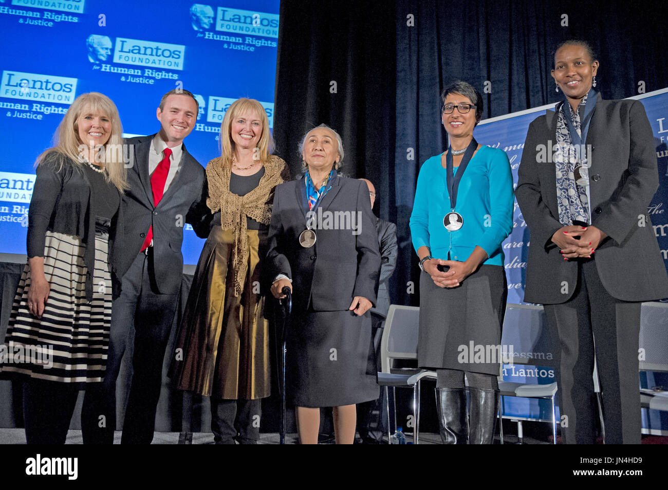 Annette Lantos Tillemann-Dick, Dr. Tomicah Tillemann, and Katrina ...