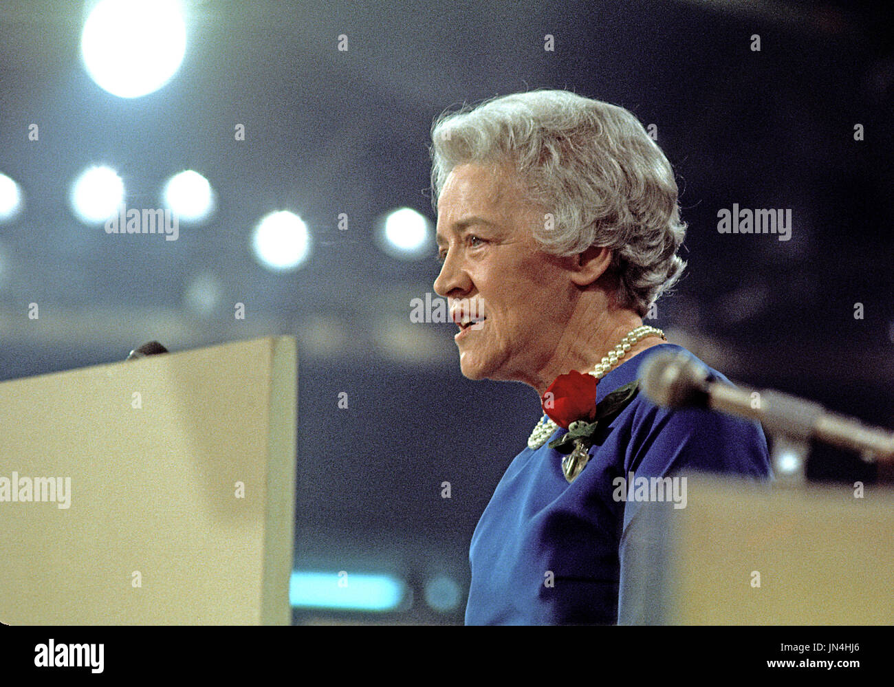 United States Senator Margaret Chase Smith (Republican of Maine) speaks ...
