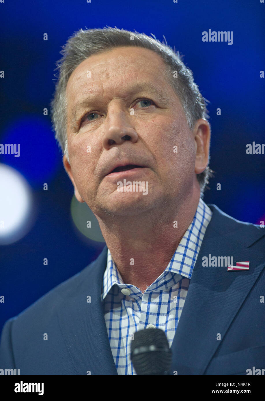 Governor John Kasich (Republican of Ohio), a candidate for the Republican Party nomination for ...