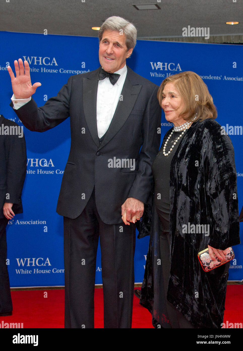 United States Secretary of State John Kerry and his wife, Theresa Heinz ...
