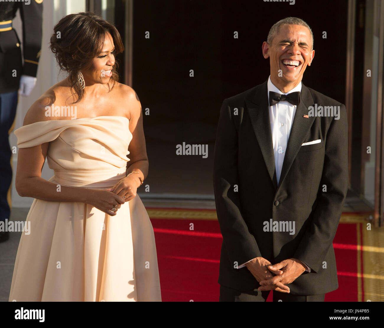 United States President Barack Obama and First Lady Michelle Obama ...