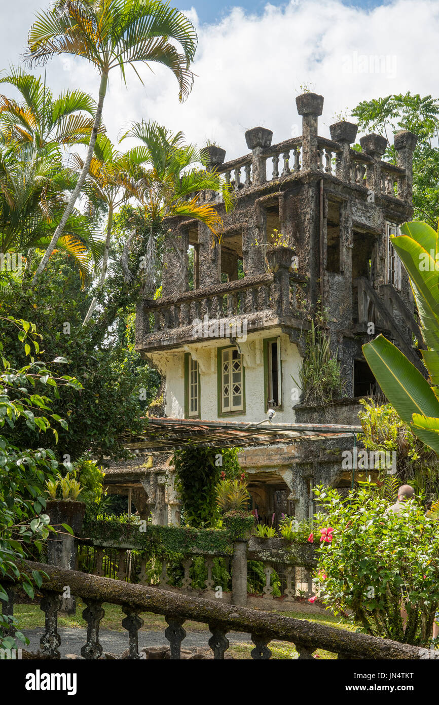 The Castle, Paronella Park, near Innisfail, Queensland, Australia Stock ...