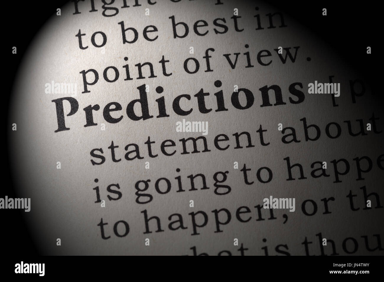 Fake Dictionary, Dictionary definition of the word predictions ...