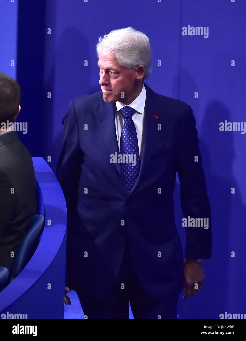 Former United States President Bill Clinton arrives prior to former ...