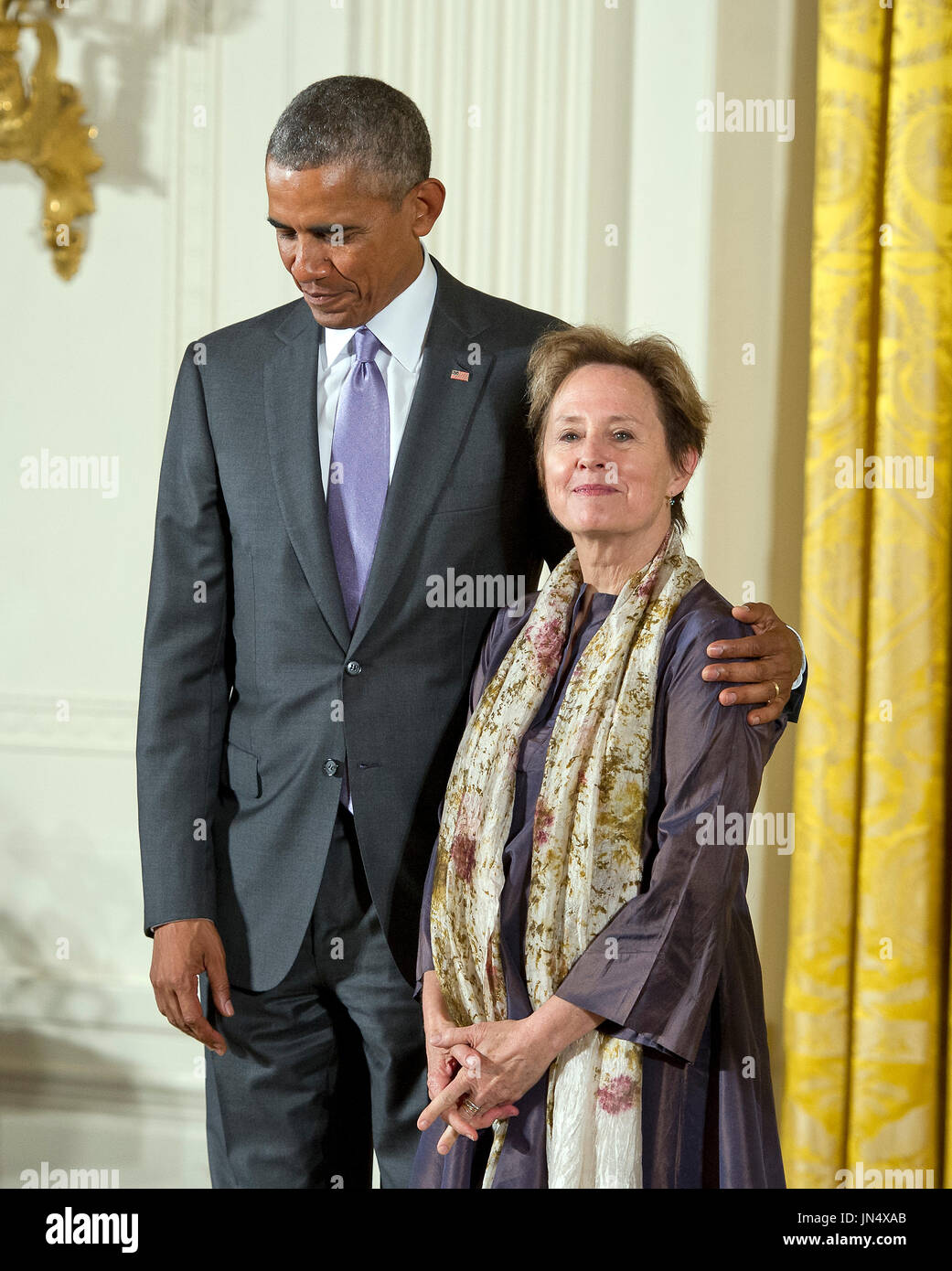 United States President Barack Obama presents the National Humanities ...
