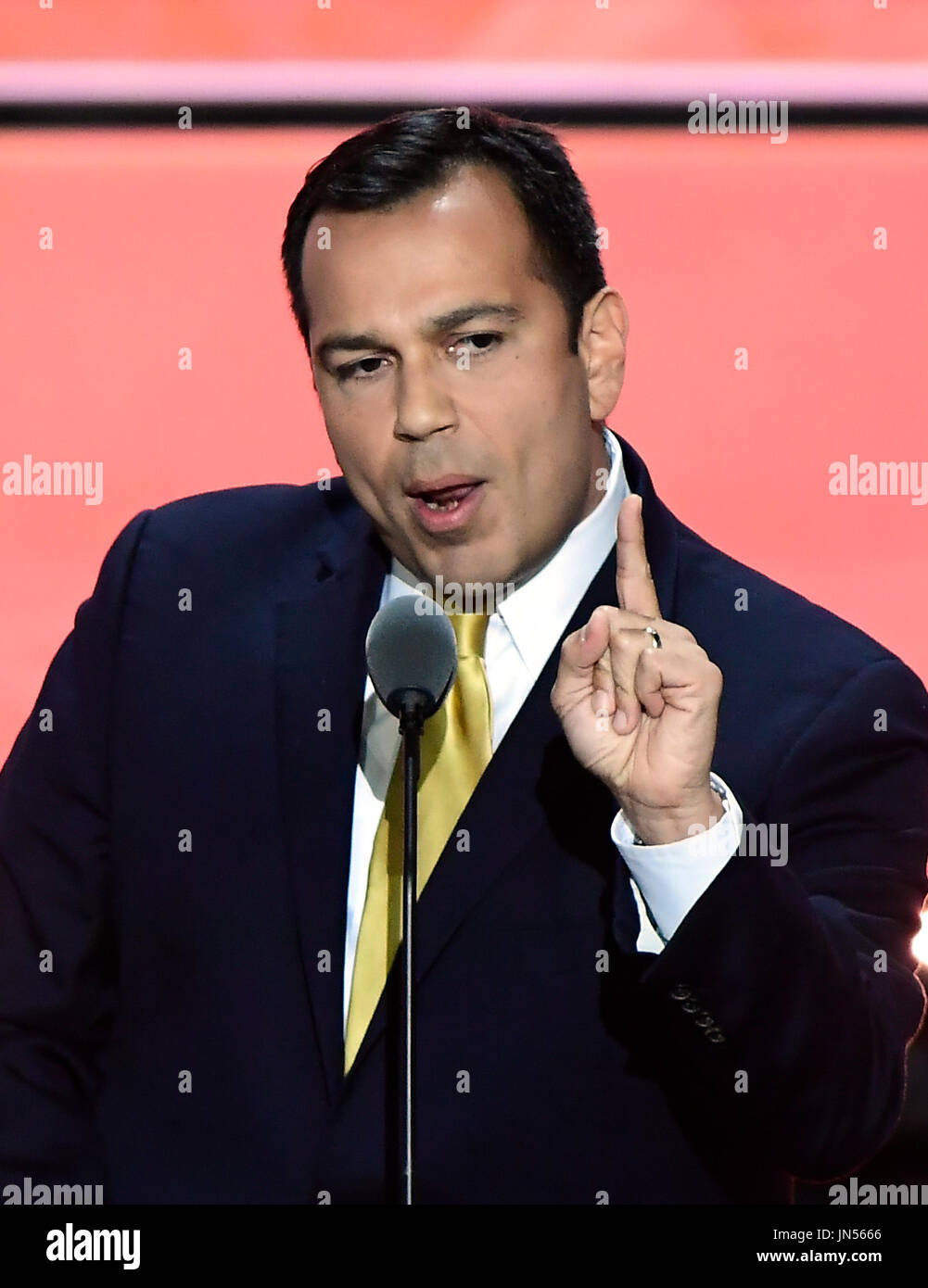 State Senator Ralph Alvarado, Jr. makes remarks at the 2016 Republican ...
