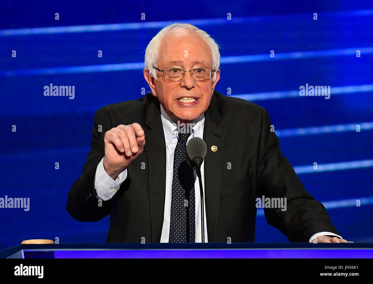 United States Senator Bernie Sanders (Independent of Vermont) makes ...