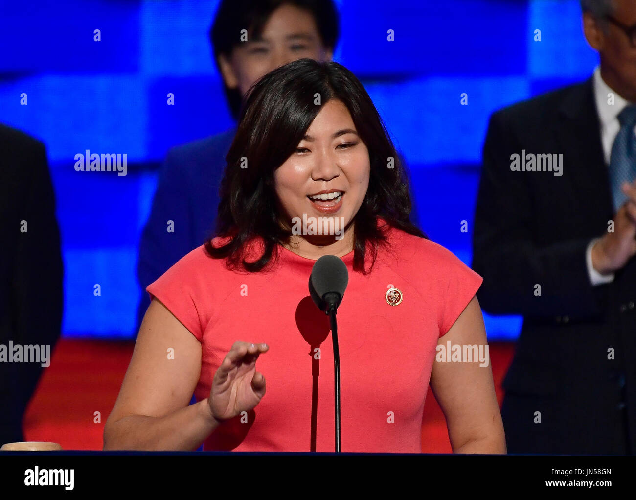 United States Representative Grace Meng (Democrat of New York) makes ...