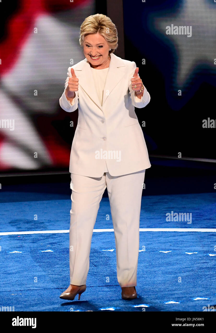 Hillary Clinton, the Democratic Party nominee for President of the ...