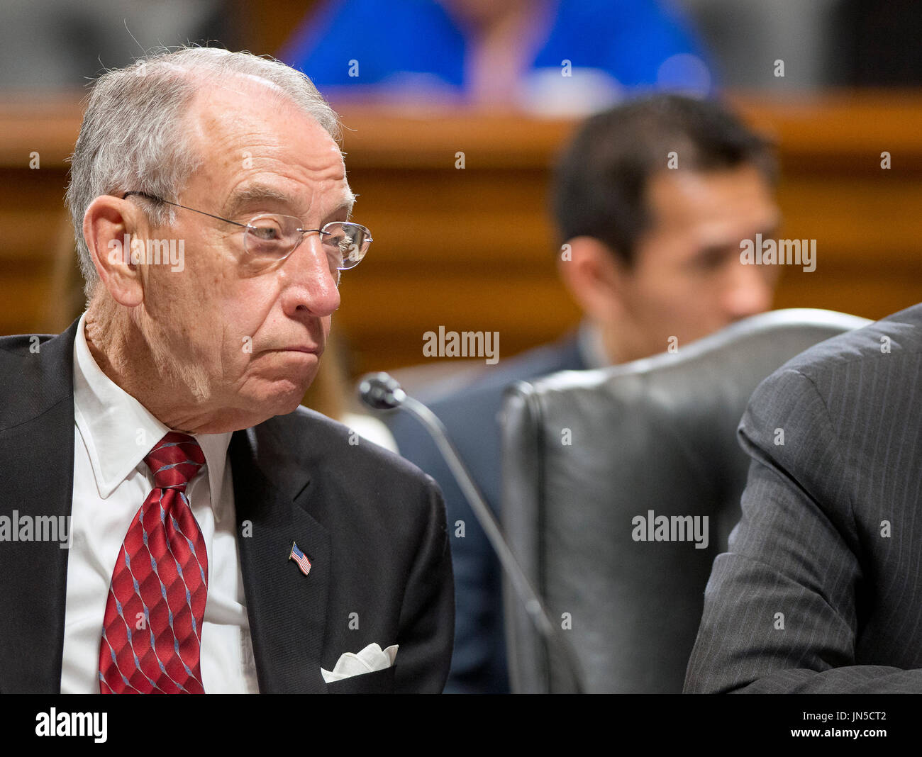 United States Senator Chuck Grassley (Republican of Iowa), Chairman, US ...