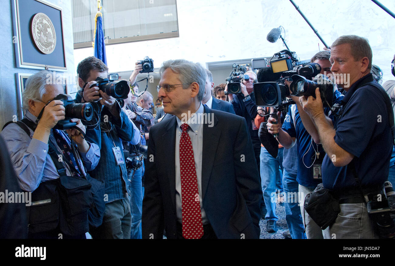 Judge Merrick Garland, chief justice for the United States Court of ...