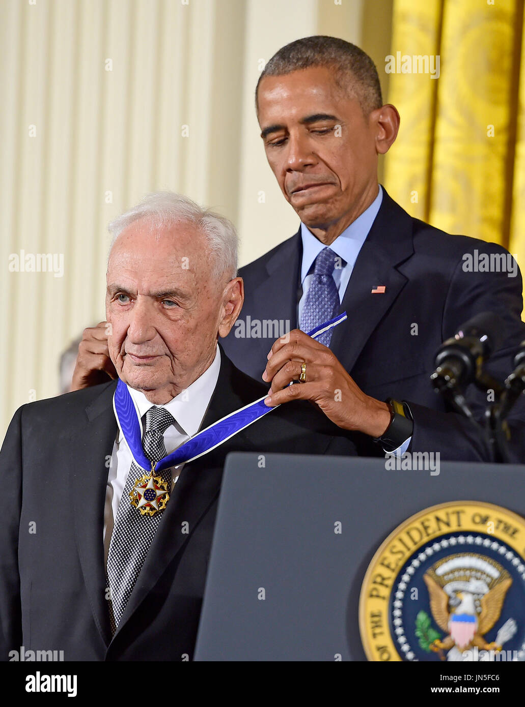 United States President Barack Obama presents the Presidential Medal of ...