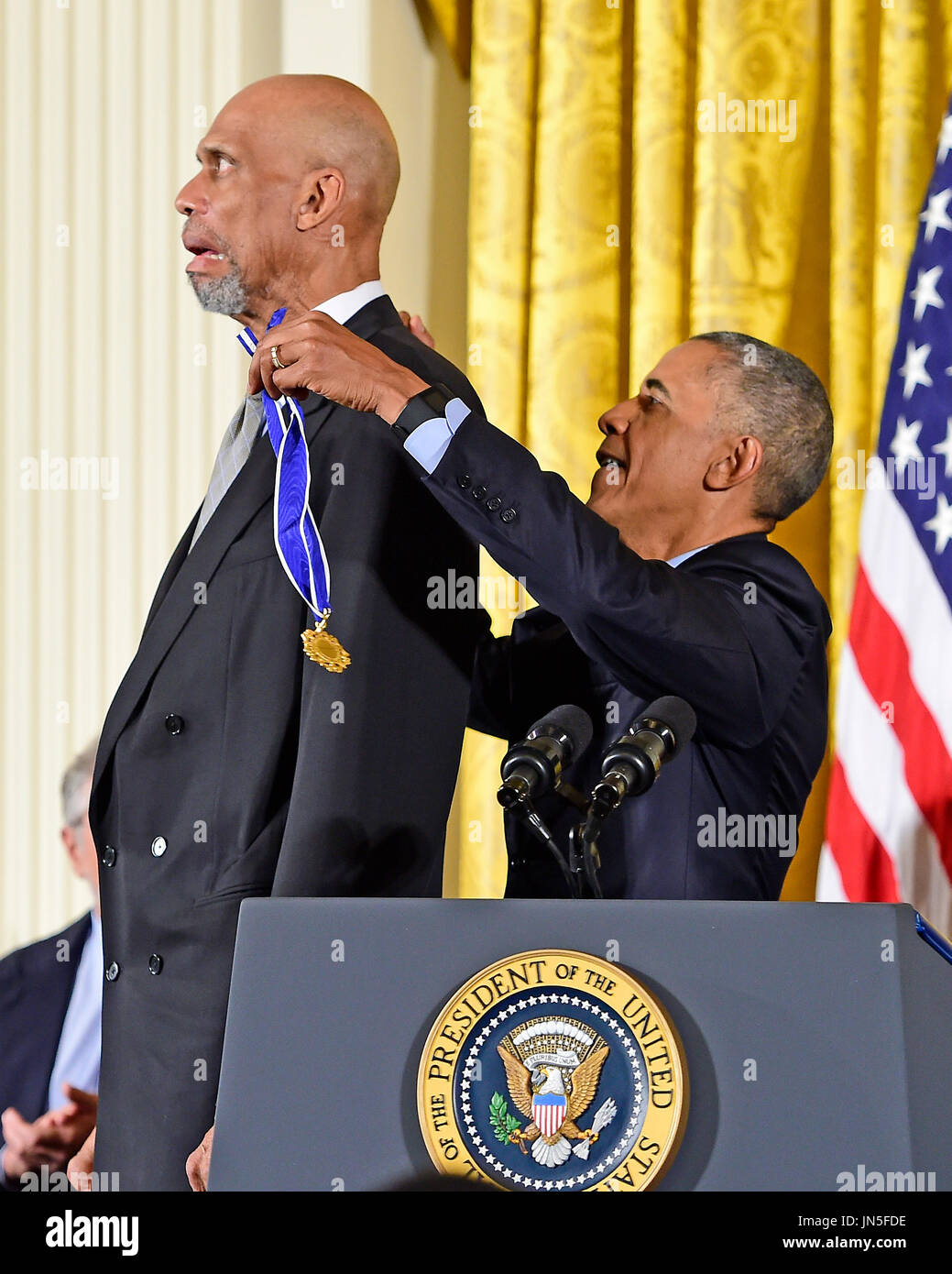 United States President Barack Obama presents the Presidential Medal of ...