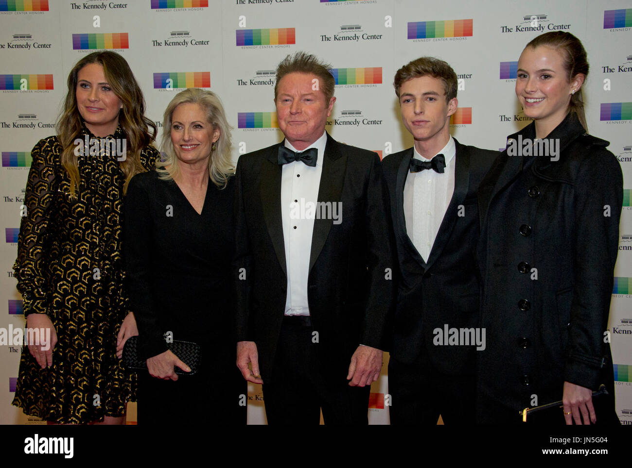 Don Henley of the rock band "The Eagles" , center, and his wife, Sharon ...