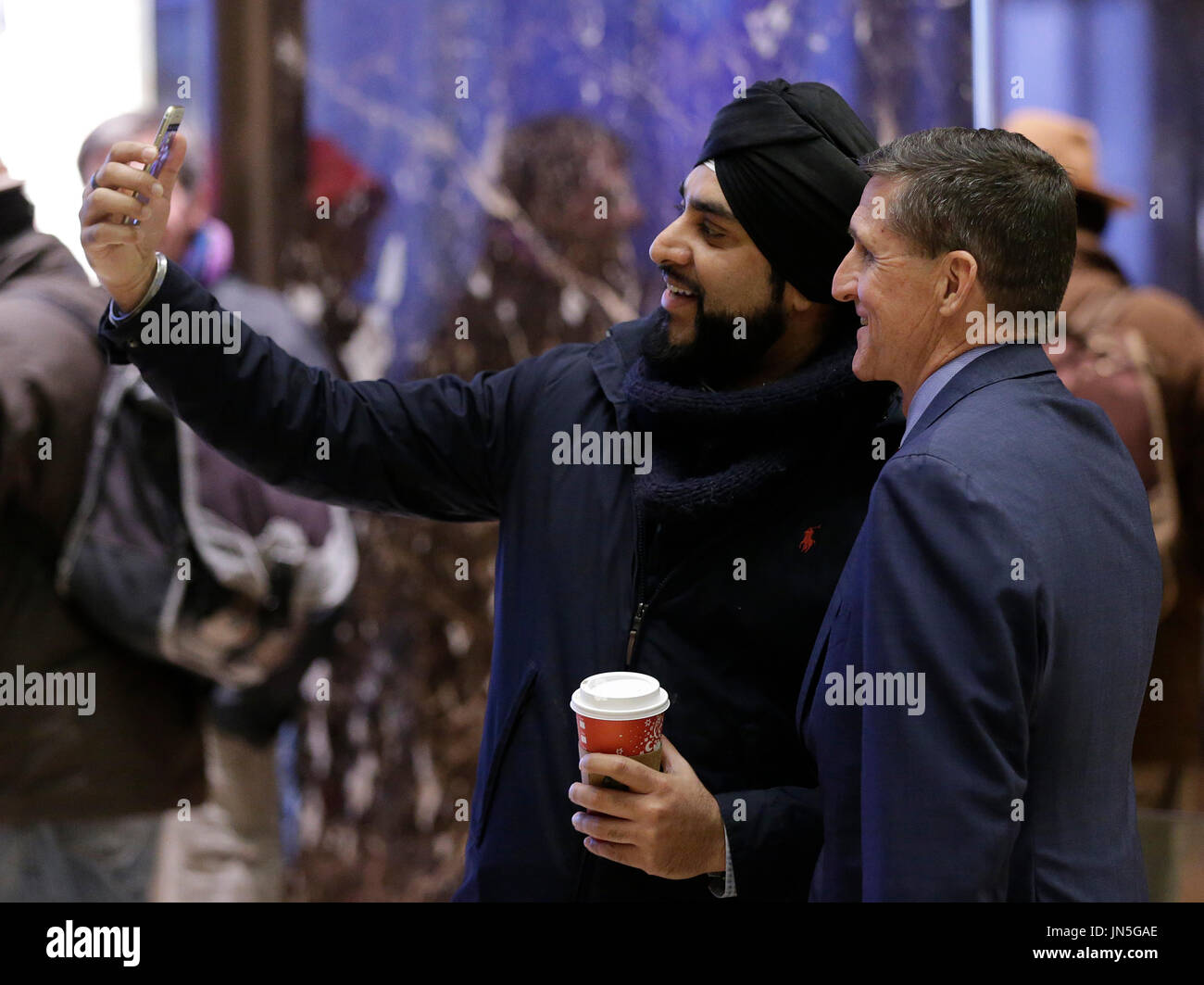 Retired United States Army lieutenant general Michael T. Flynn takes a ...