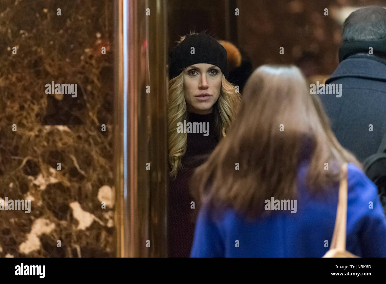Lara Trump, wife of President-elect Trump's son Eric Trump, is seen in ...