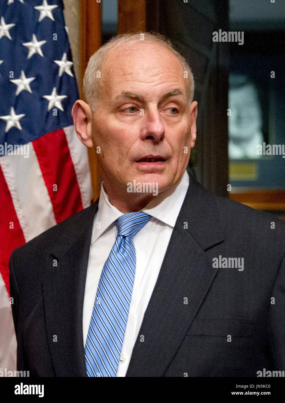 General John F. Kelly, USMC (Retired) arrives to testify before the ...